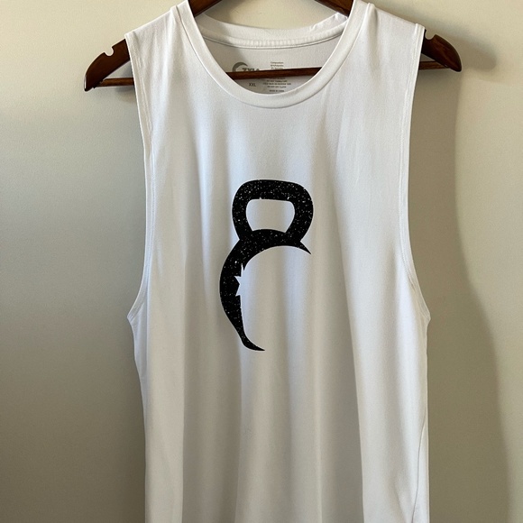 ZYIA | Tops | Zyia Active White Kettle Moon Tank Top Size Xxl | Poshmark